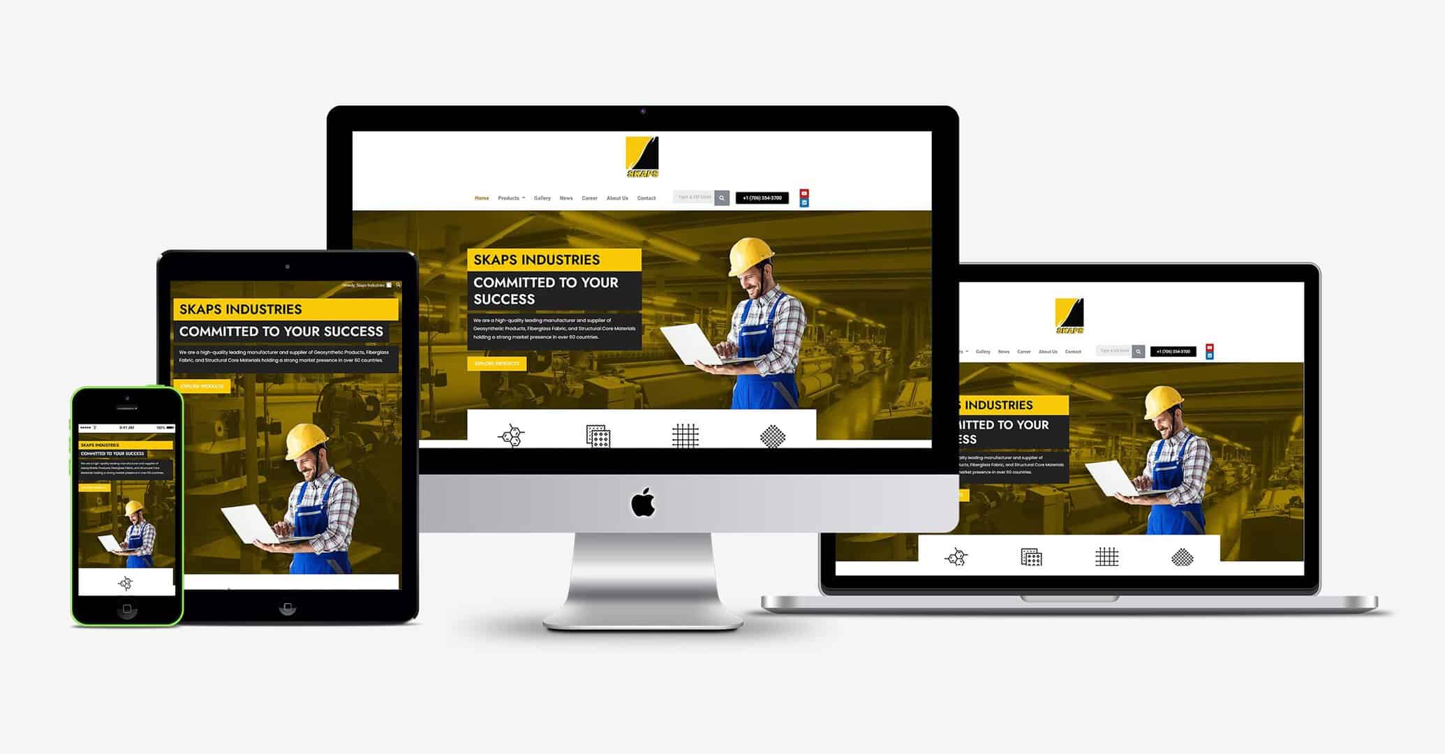 SKAPS.com web design - Stabercrombie Design